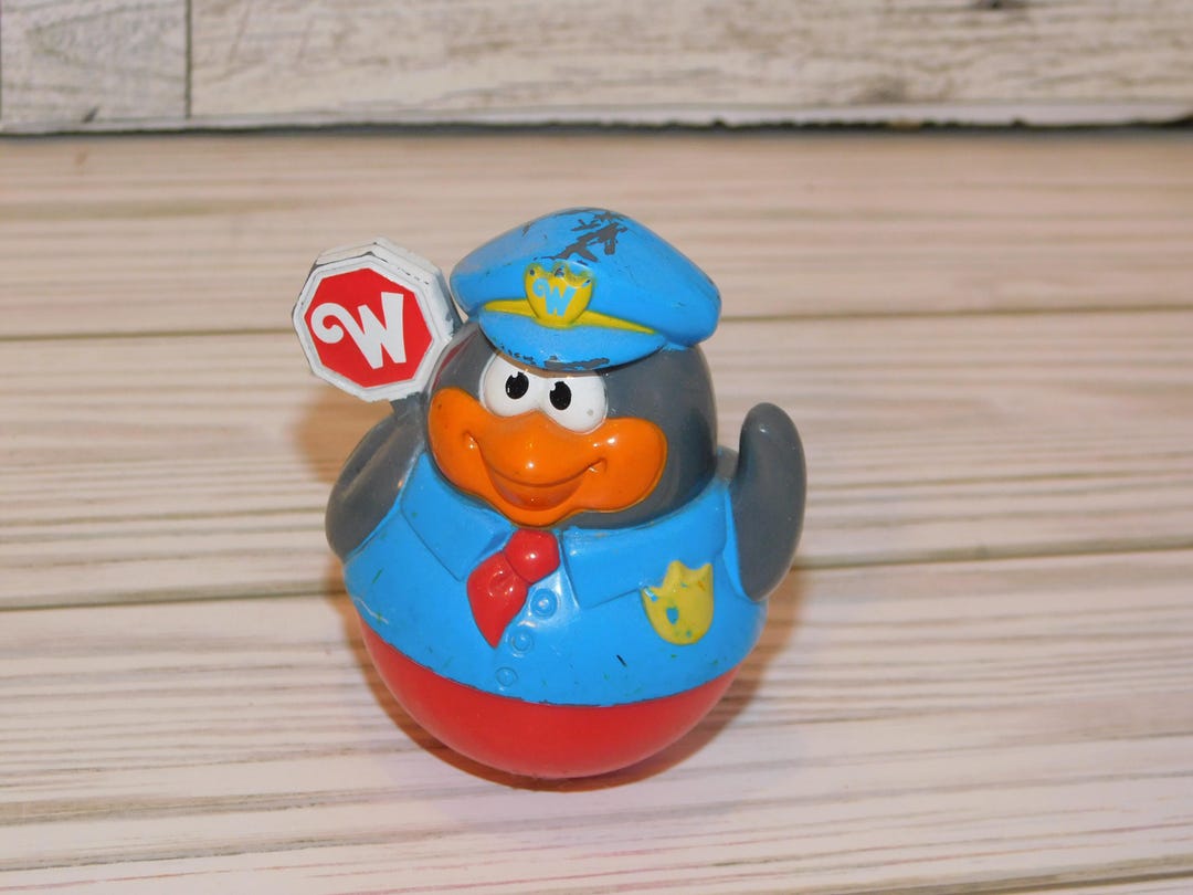 WEEBLES POLICEMAN DUCK, Vintage Toys, Preschooler Toy, Memories, Gift ...