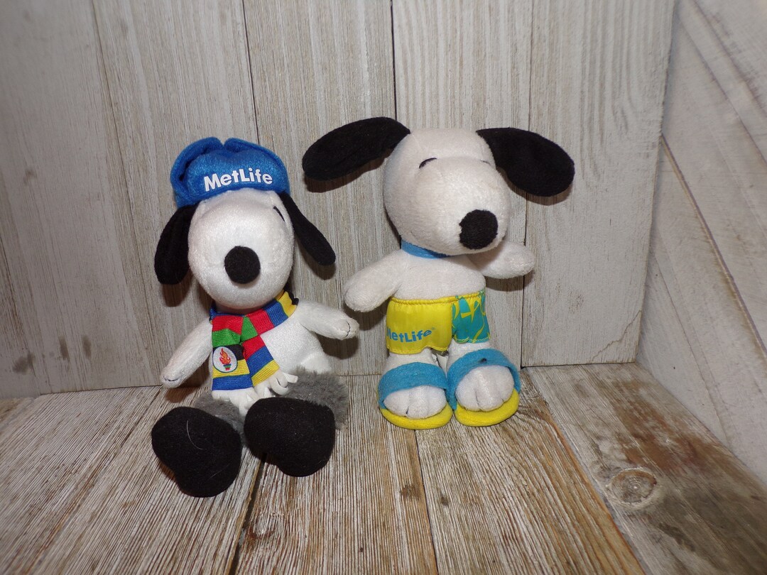 Vtg Metlife Snoopys, Plush Snoopy, Vtg Stuffed Animals, Peanuts, Plish ...