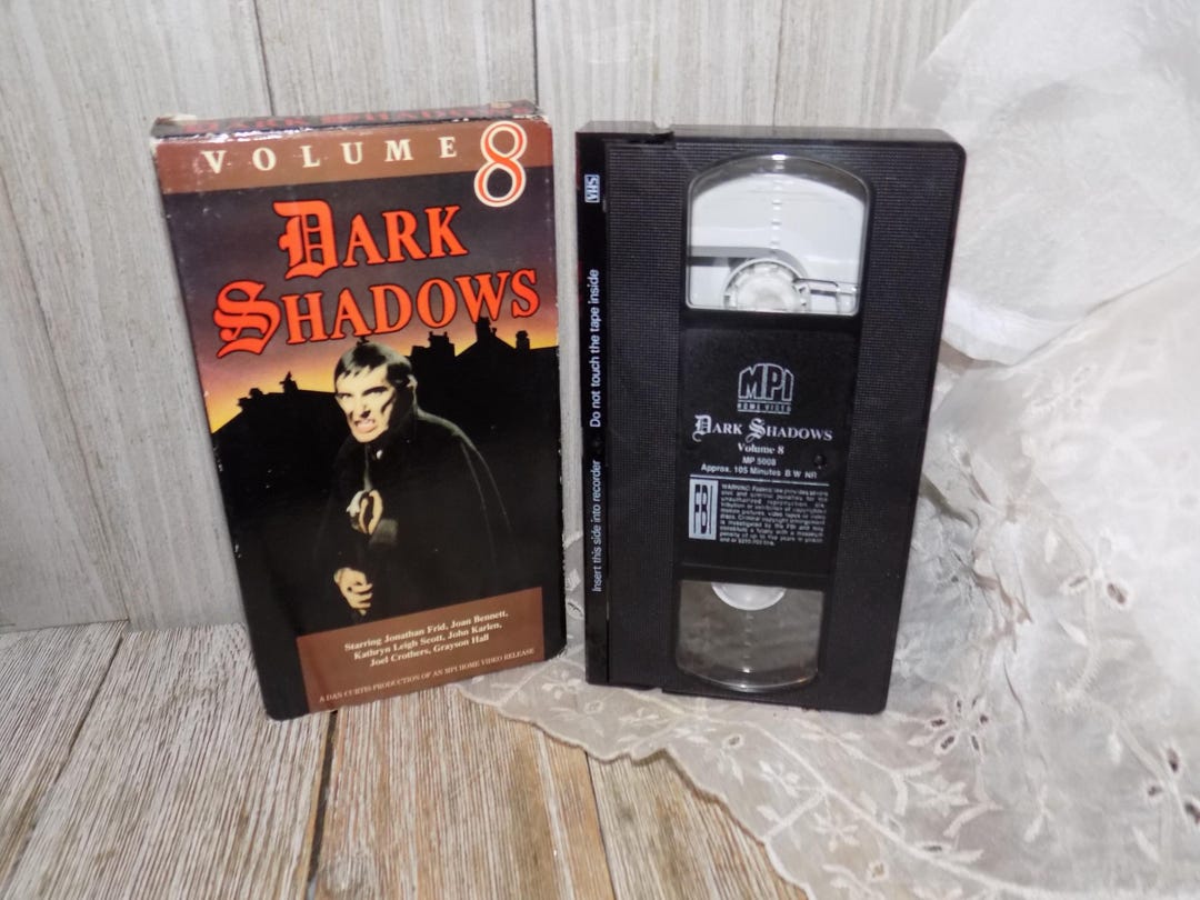 DARK SHADOW Vol 8 VHS Tape, Vintage Movie, Memories, Gift, Prop ...