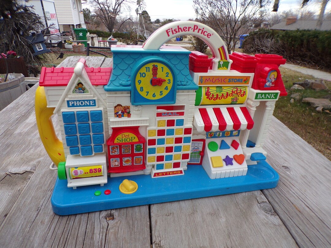 Vintage Fisher Price "smart Street" Electronic Educational Toy 1994 ...