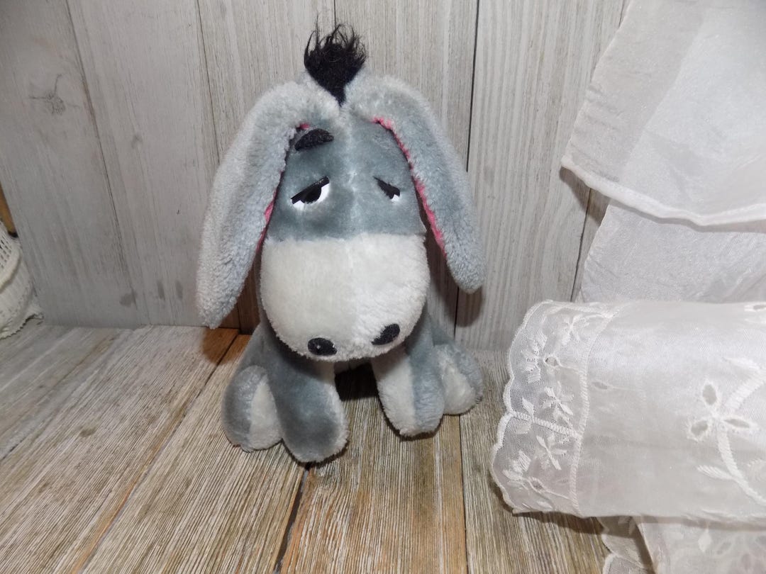 Eeyore Winnie the Pooh Plush Animal, Vintage Stuffed Animal, Vtg Toys ...