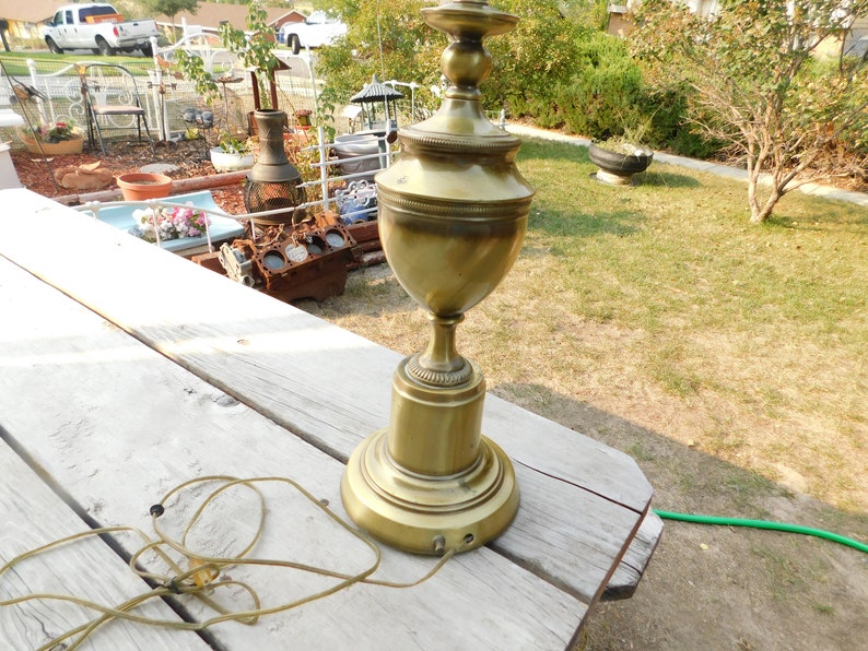 Vintage Tall Torchier Torch Brass Floor Lamp Vintage Lamp - Etsy