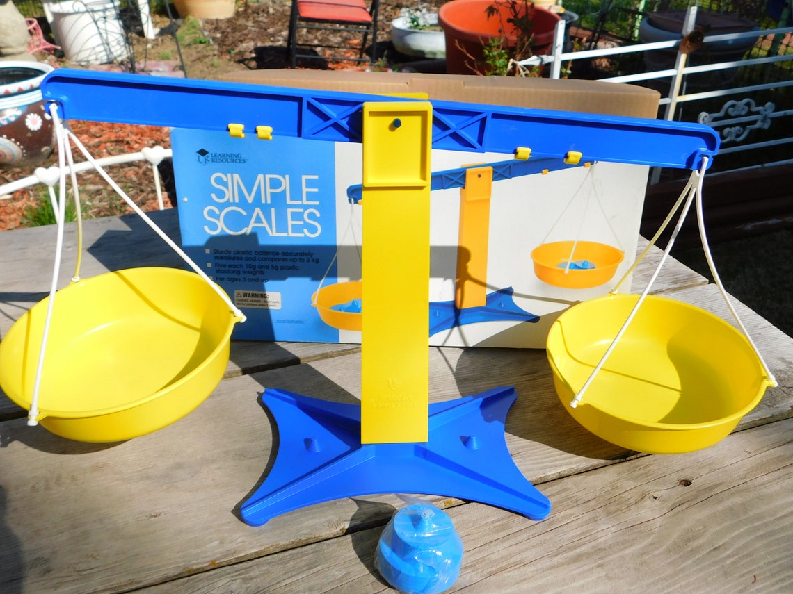 Simple Scales by Learning Resources Homeschooling Childrens | Etsy