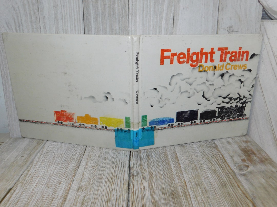 Vtg Freight Train Book, by Donald Crews Hardcover Book, Vintage ...