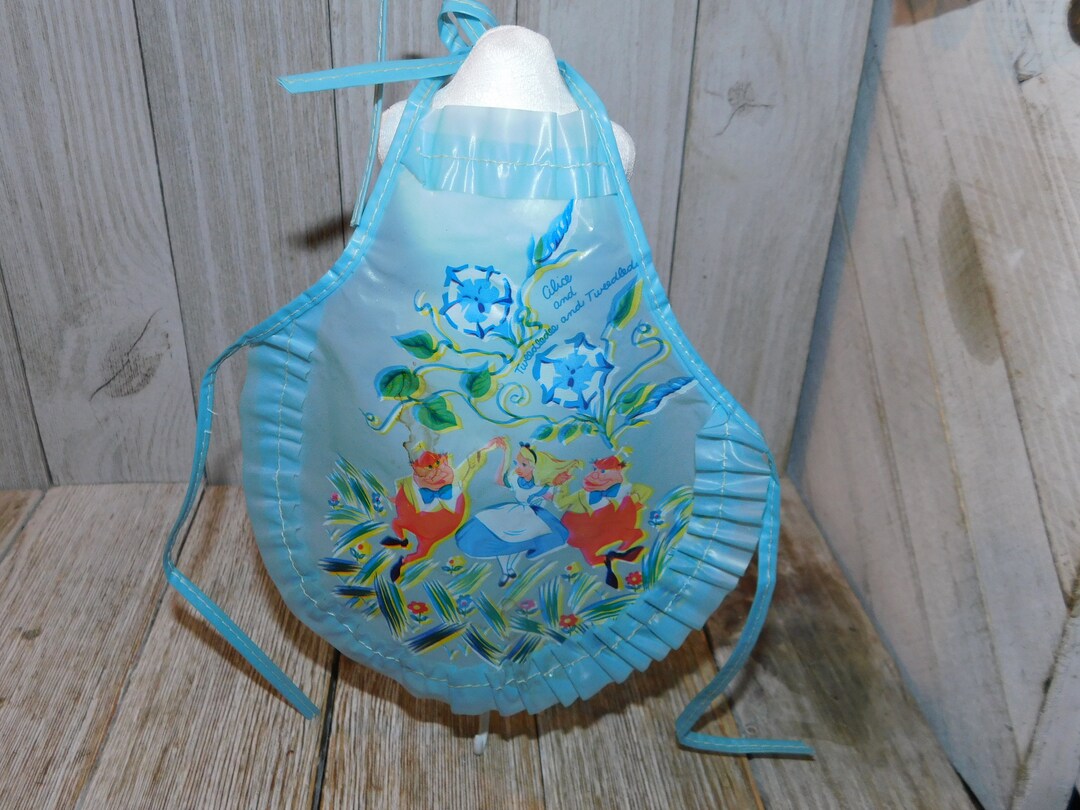 Vtg Doll Alice Wonderland Apron Plastic Like Doll Bib Vtg Doll - Etsy