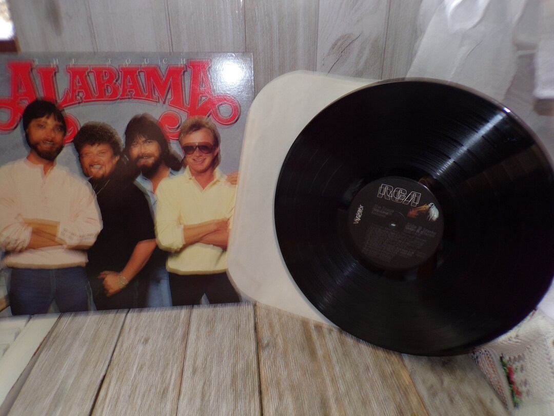ALABAMA the Touch 1986, Country Music, W Dust Jacket, History, Vintage ...