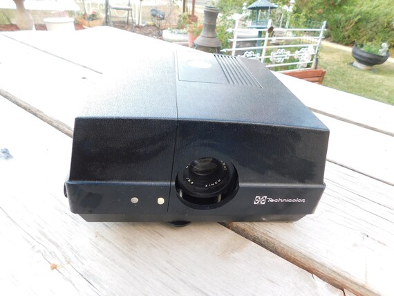 Vtg Technicolor Slide Projector Black Slide Projector Slide - Etsy