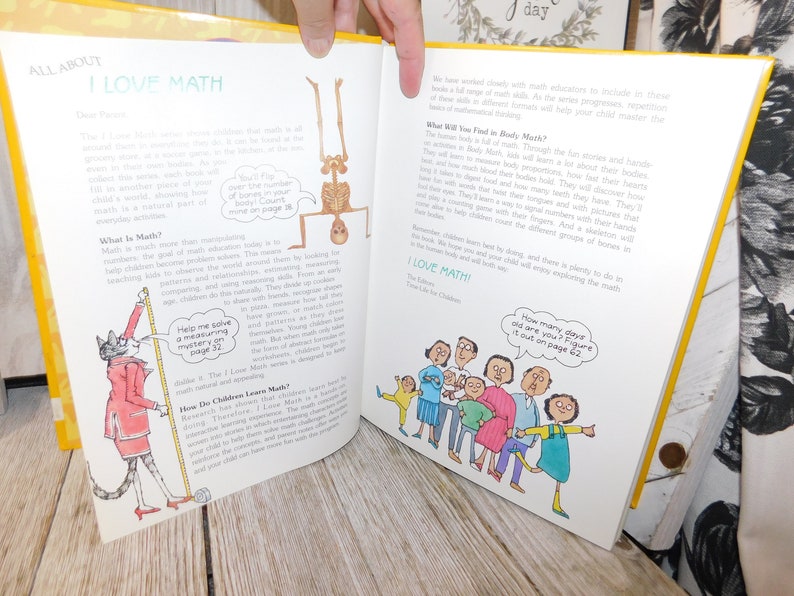 Vintage From Head to Toe Body Math Book 1993 Time Life for | Etsy