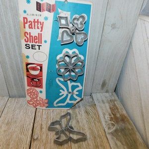 Vtg Patty Shell Set Aluminum Vtg Kitchen Tools Funnel Cakes Butterfly ...