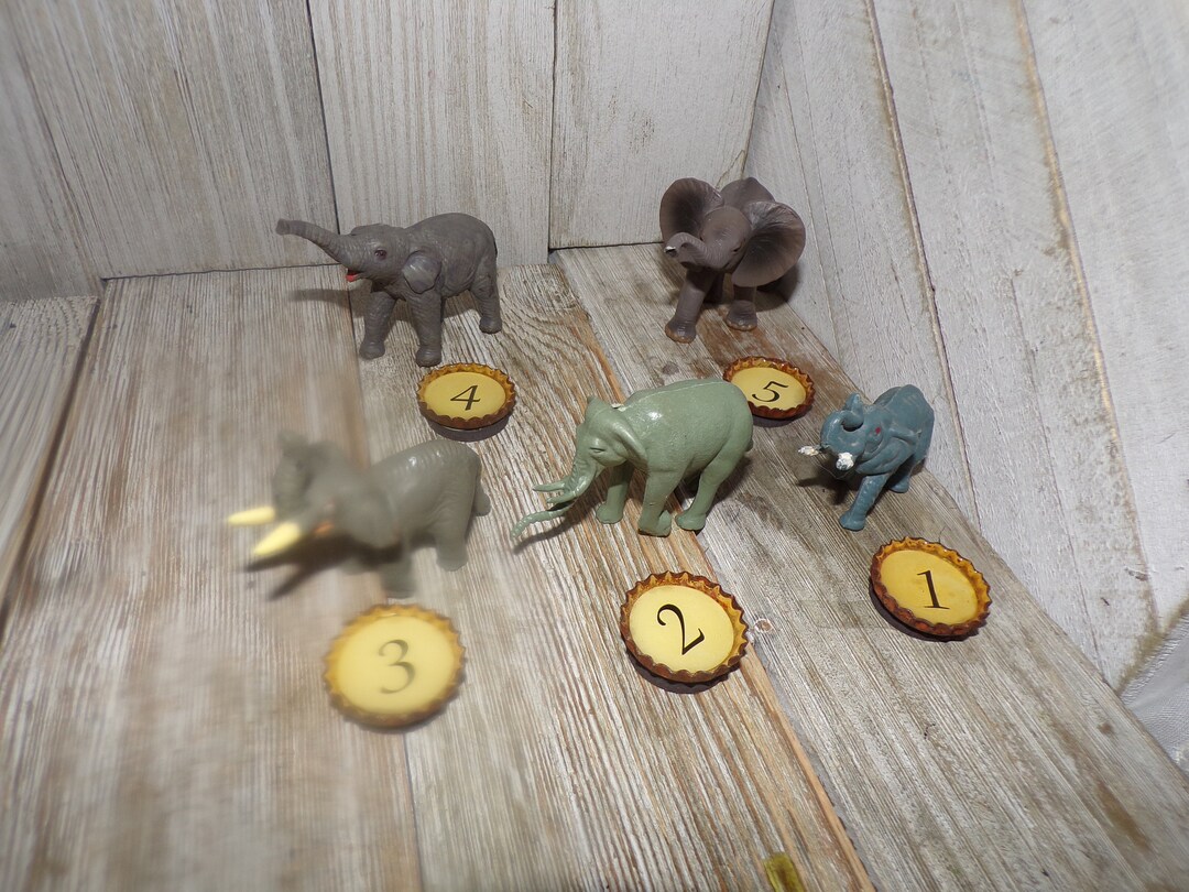 Vintage Small Toy Elephants YOU PICK LISTING Small Elephants Jungle ...