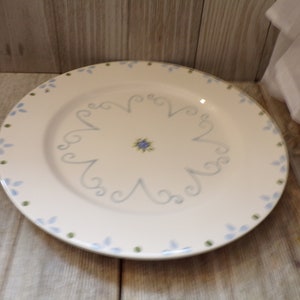Jet by Ter Steege Signed Flower Plate, Floral Plate, Blue Rose, Dutch ...