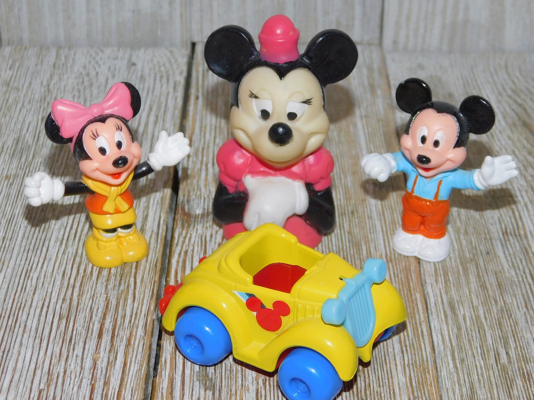 Vintage Minnie Mickey Mouse Toys, CHOICE LISTING Lil Minnie Lil Mickey ...