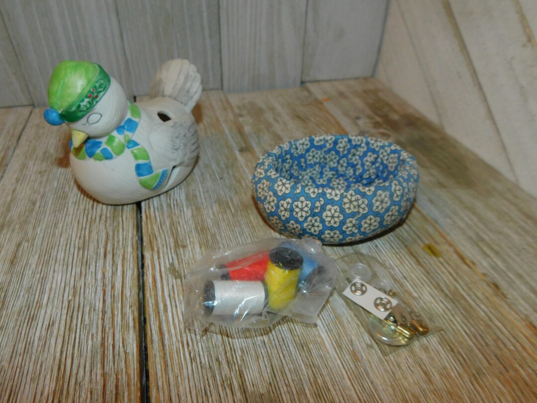 Sewing Box Kit Chicken, Chicken, Travel Sewing Kit, Farmhouse Decor ...