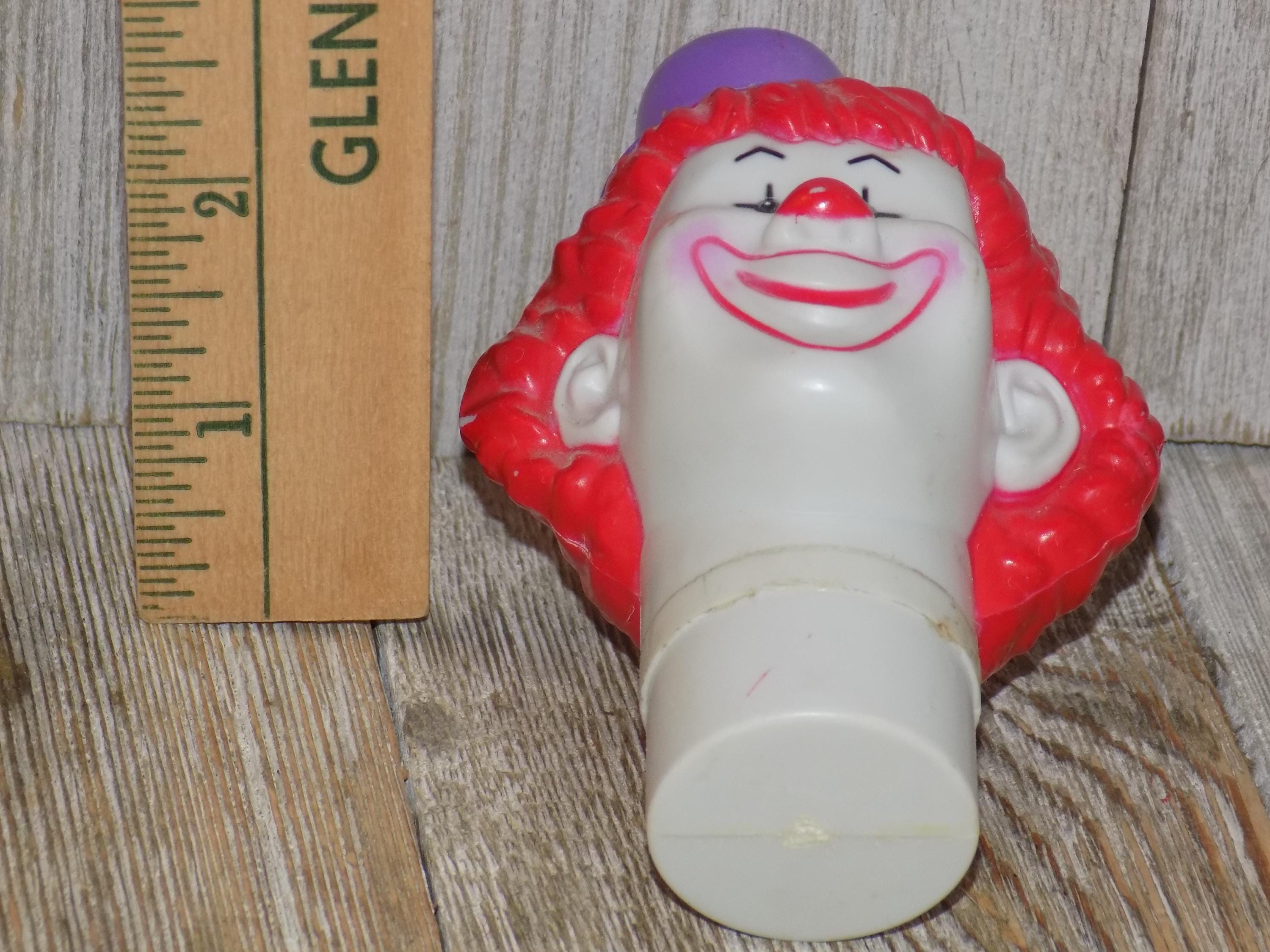 CLOWN HEAD for Candy Package, Plastic Clown Head, Vtg Toys, Memories ...