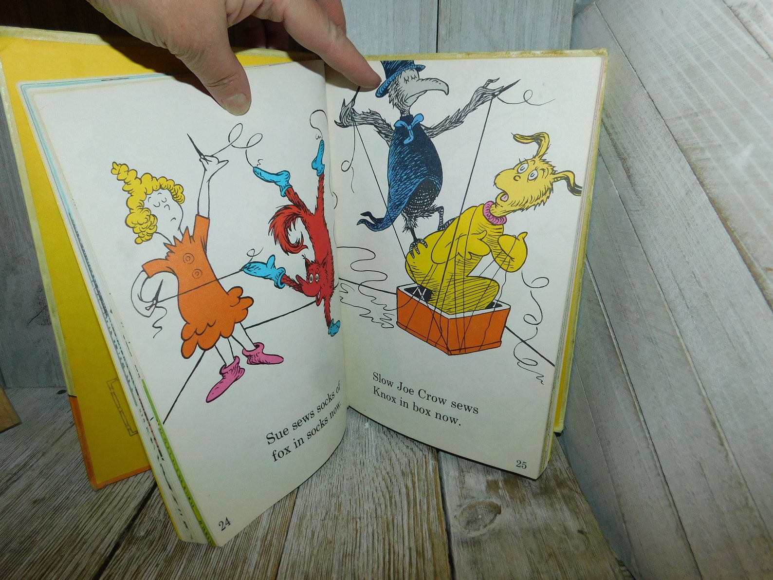 Dr Seuss Fox in Socks Book Hard Cover Book Dr Seuss I Can | Etsy