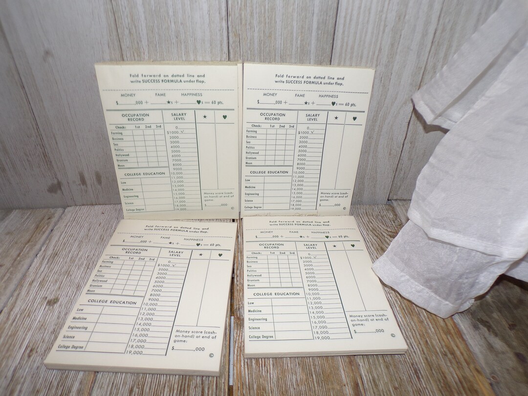 Career Game Pads, Score Pads, GAME REPLACMENT PARTS, Paper Pads ...