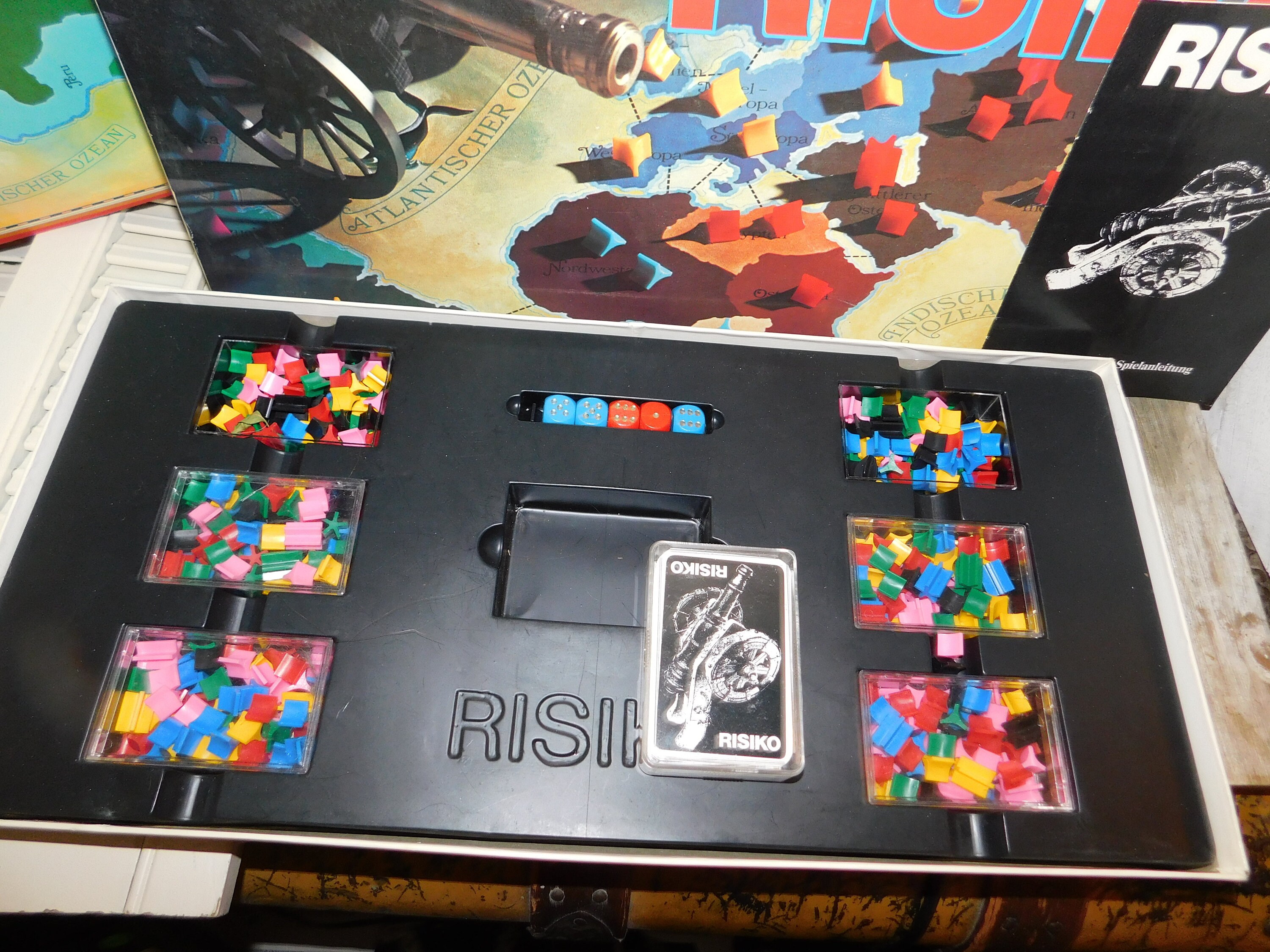Risiko Board Game, Parker Brothers, Vtg Board Games, Vintage War Game ...