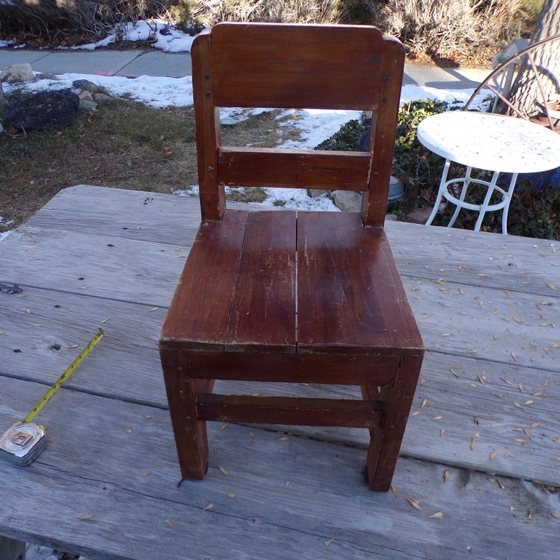 Primitive Chair - Etsy