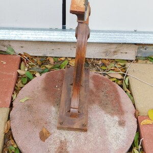 Vintage Harp Table Piece, Repurpose Table Piece, Harp Wood Piece, Craft ...