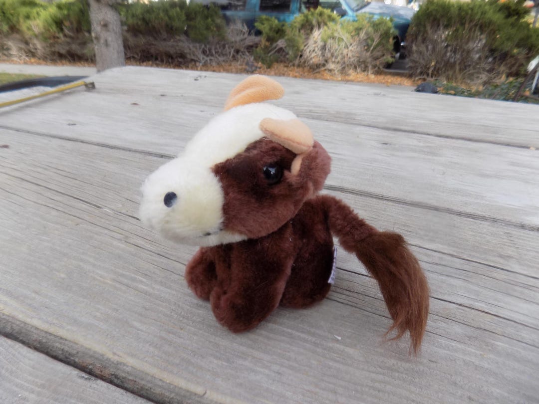 Russ Bull, Cow Stuffed Toy, Miniature Animal 5 in Bull, Plush Bull ...