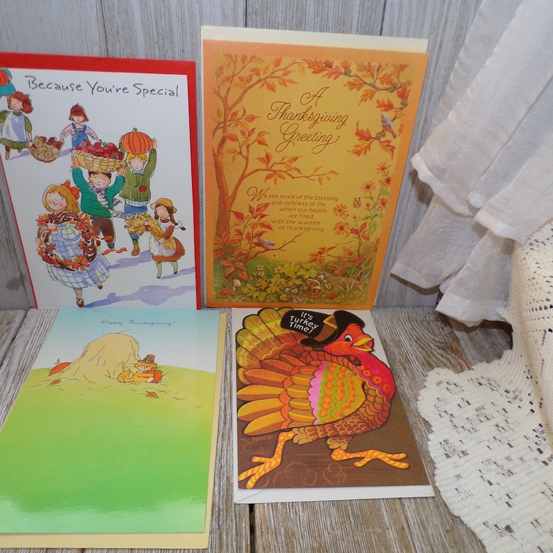 Thanksgiving Vintage Cards - Etsy
