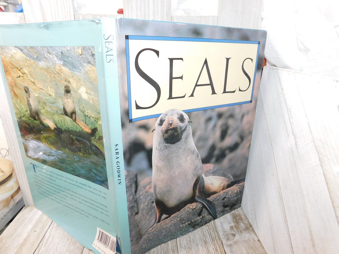 Vintage Seals Book by Sara Godwin 1990, Hard Cover Book, Vintage ...