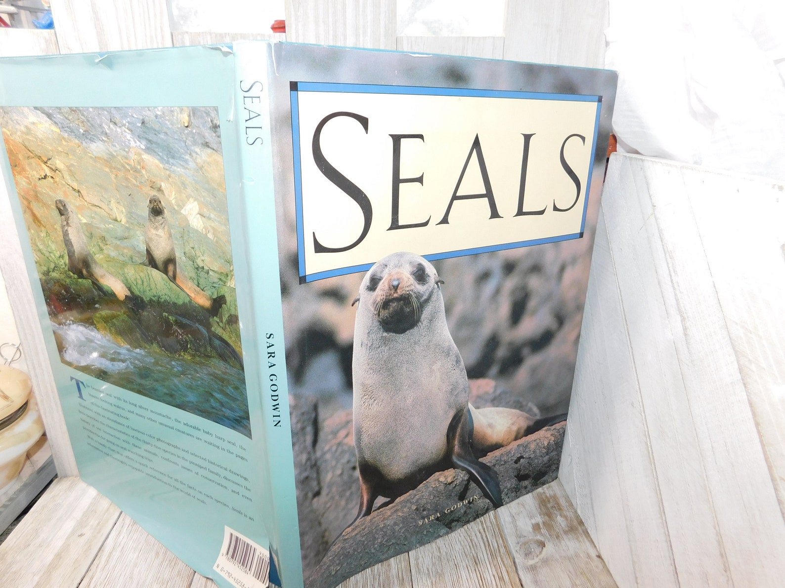 Vintage Seals Book by Sara Godwin 1990 Hard Cover Book - Etsy