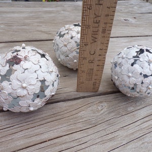 Flower Metal Balls, Filler Flower Metal Ball, Bowl Fillers, Metal Home ...