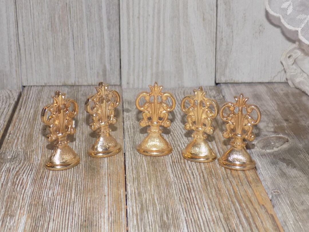 Ornate Gold Colored Metal Wax Stamp Letter Envelope Seal ? Vintage ...