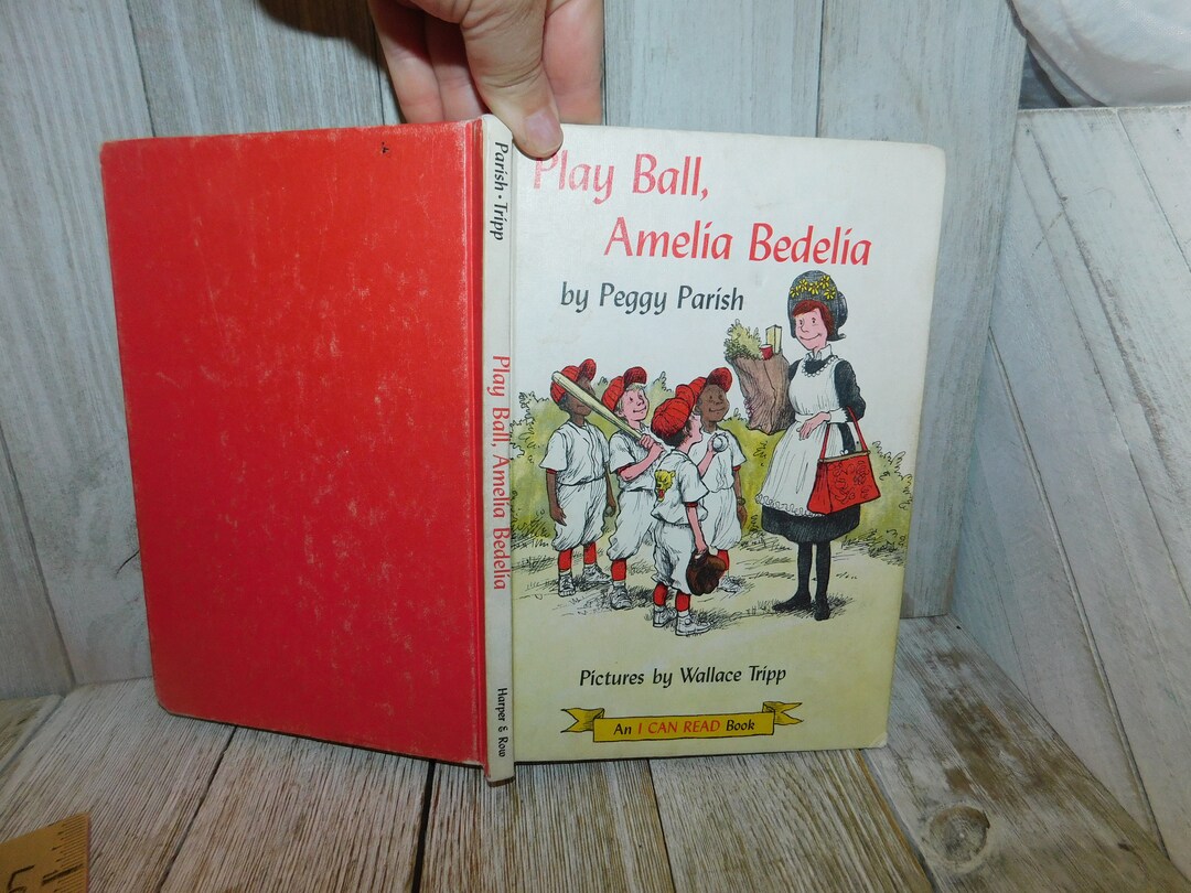 Vtg Play Ball Amelia Bedelia Book Peggy Parish Pictures Wallace Tripp ...