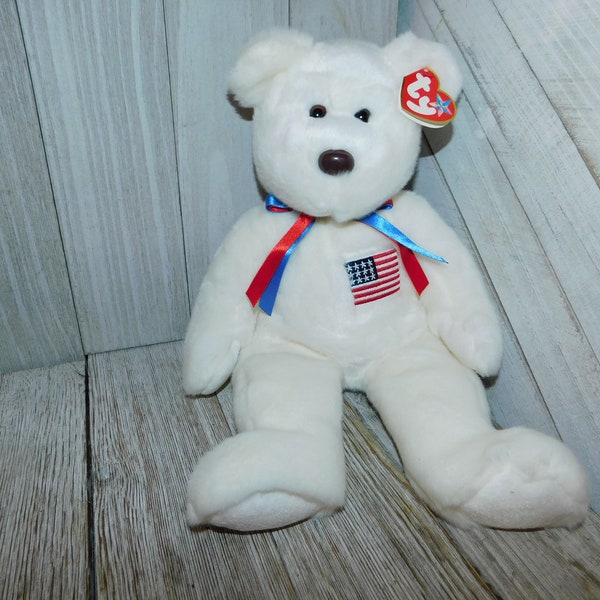 Large Ty Teddy Bear - Etsy