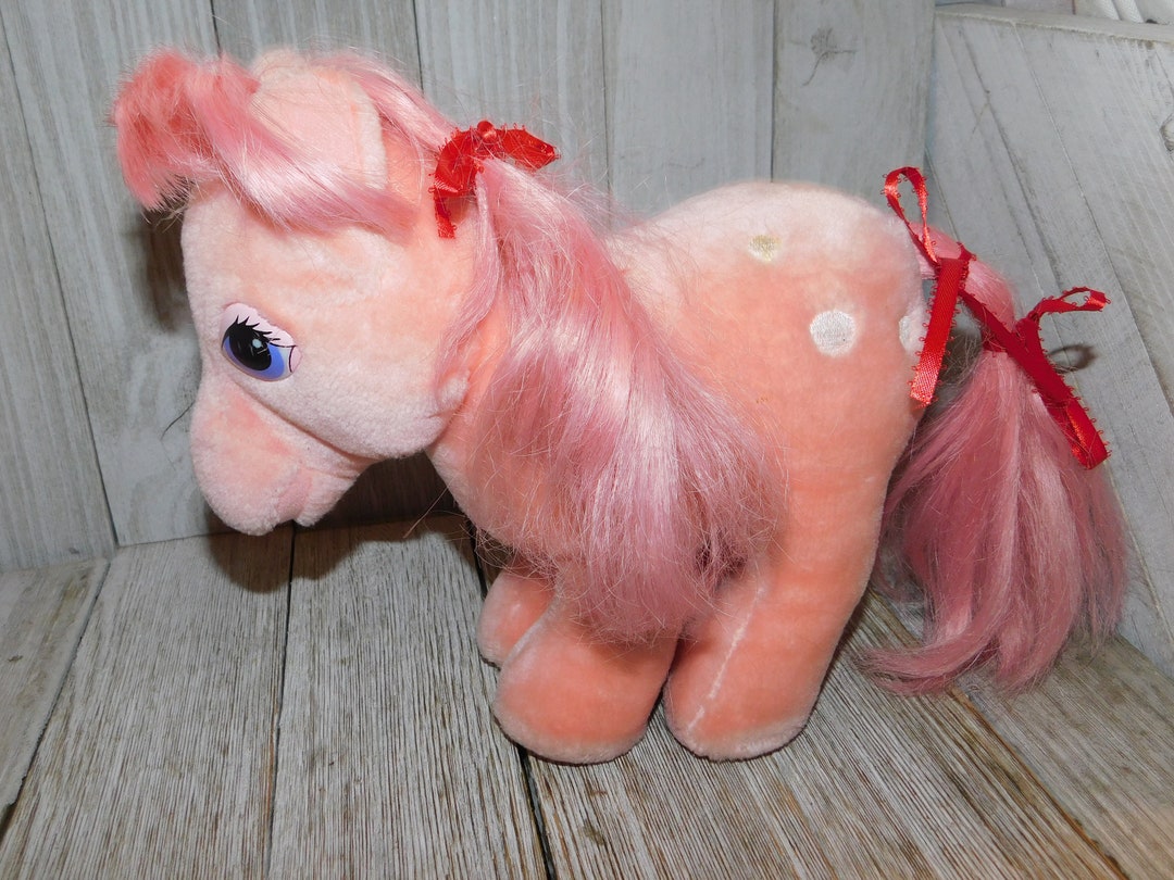 Vtg My Little Pony Stuffed My Little Pony Cotton Candy, Vtg Stuffed ...