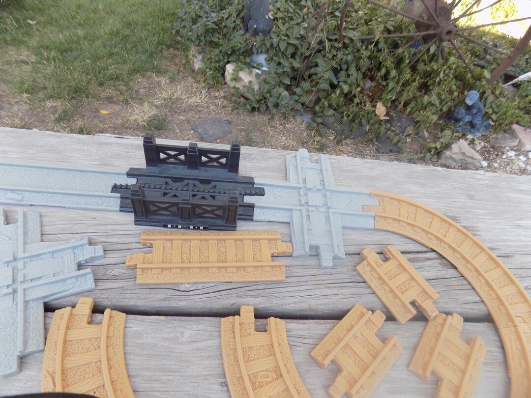 Fisher Price Train Track NO TRAIN, 2003 Train Track Pieces, Vtg Toys ...