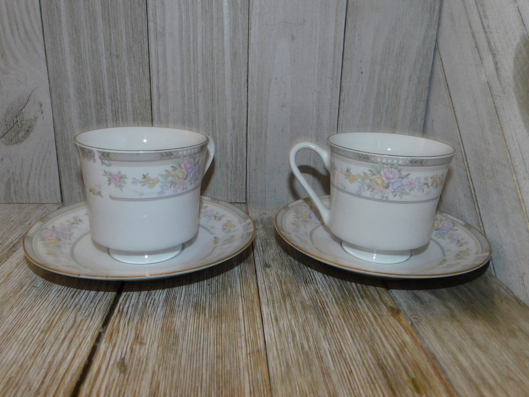 Farberware, Retroneu, Cup and Saucers Set, Fine China Southhampton 223/ ...