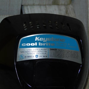 Vtg Keystone Cool Bright Movie Light, Making Movies, Photography Images ...