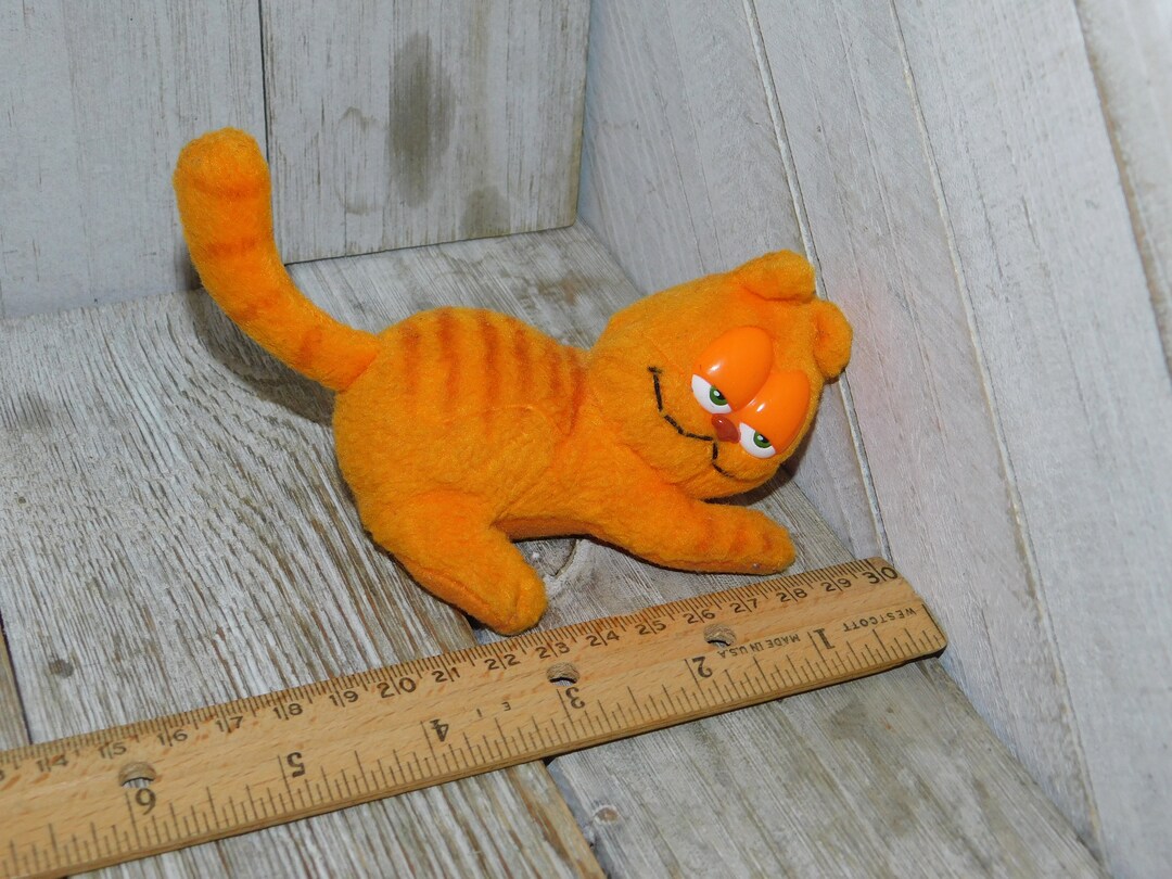 Vtg Little Orange Garfield Cat Magnet Garfield Cat Small - Etsy