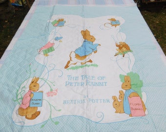 Peter Rabbit Quilt Panel - Etsy