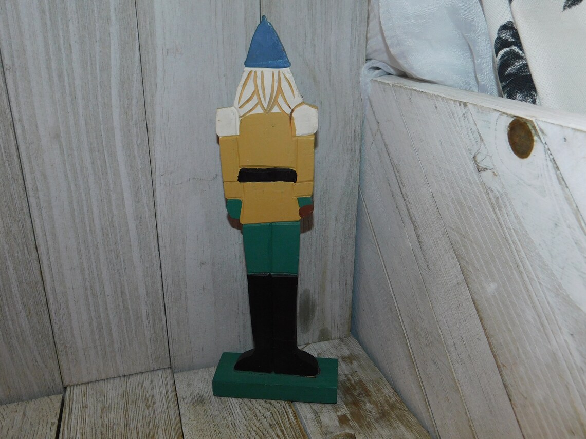 Vintage Wood Soldier Vintage Soldier Vintage Home Décor - Etsy