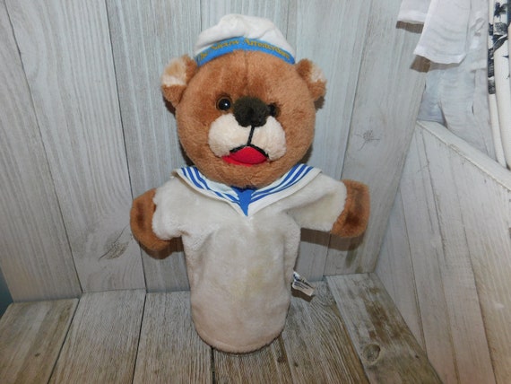 Vtg Holland America Cruise Lines Bear Russ Puppet Plush | Etsy