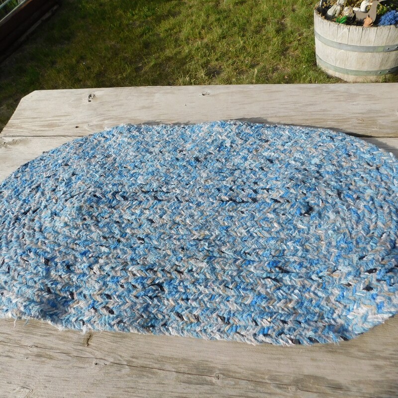 Oval Rag Rug - Etsy