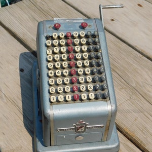 Hedman Company Check Protector Printer Machine, Vintage Office, Vtg ...