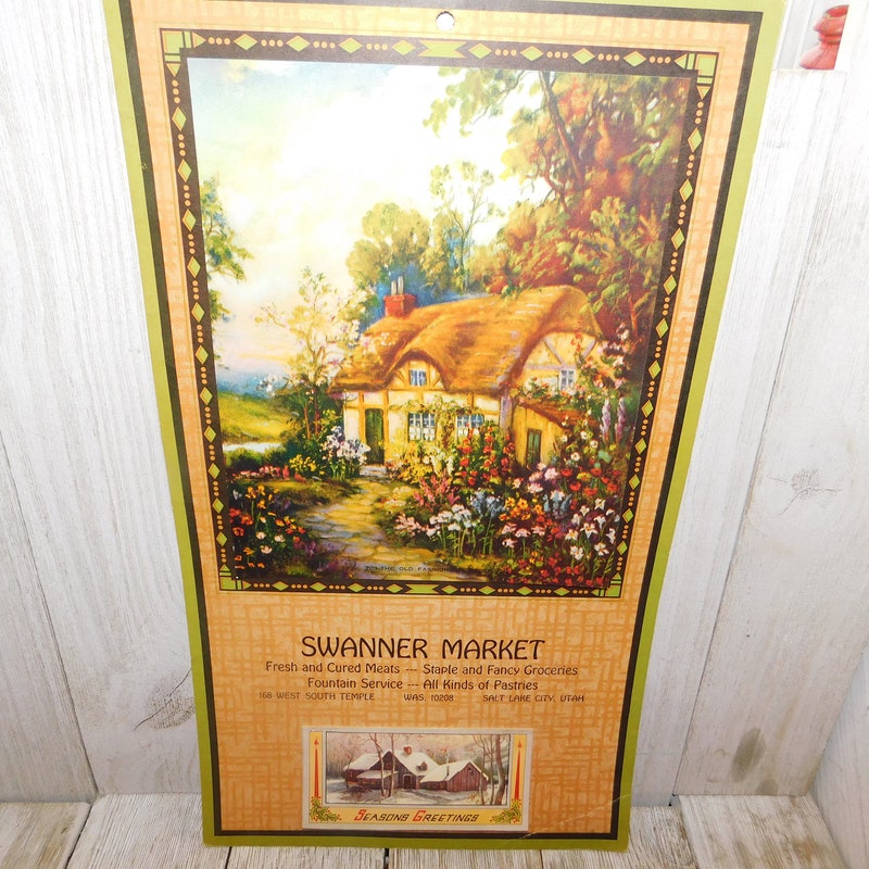 Calendar Vintage - Etsy