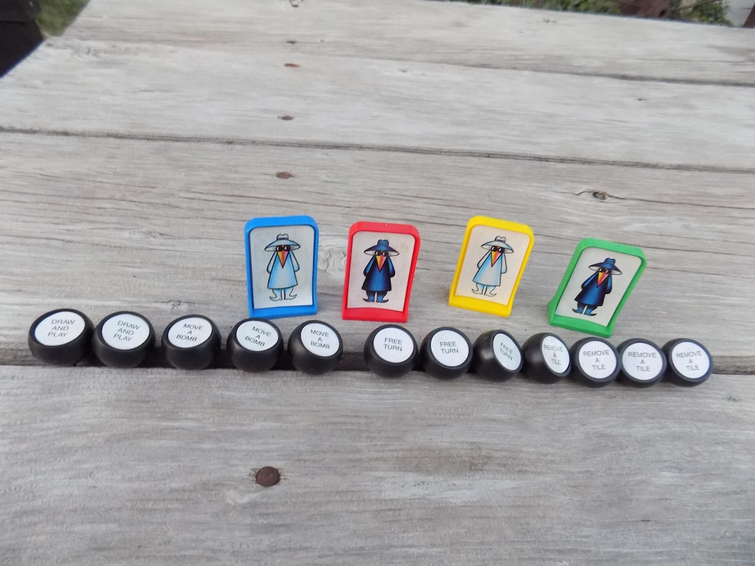 Spy Vs Spy Mad Game REPLACMENT PARTS, Game Parts, Crafts, Memories ...