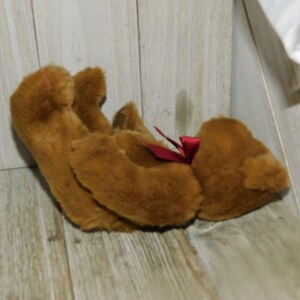 Vtg First and Main Tiny Ted Teddy Bear, Small Brown Teddy Bear, Vintage ...