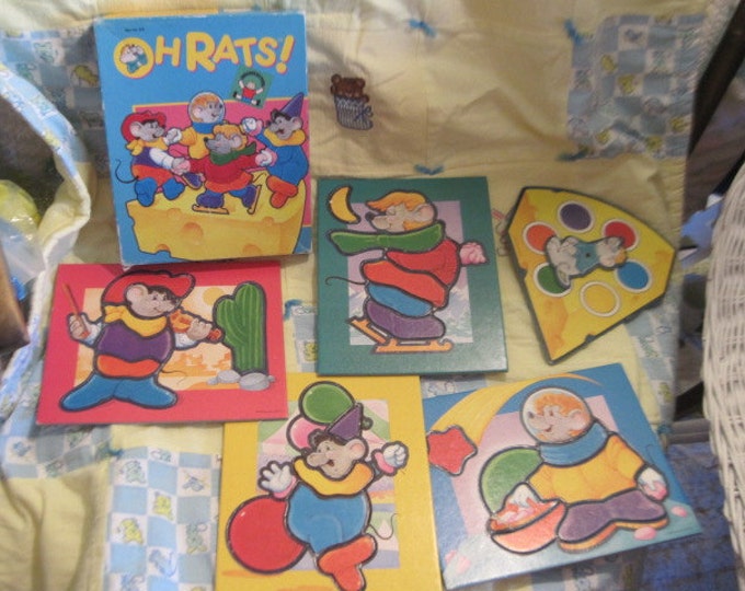 Oh Rats Puzzle Game by Discovery Toys - Etsy