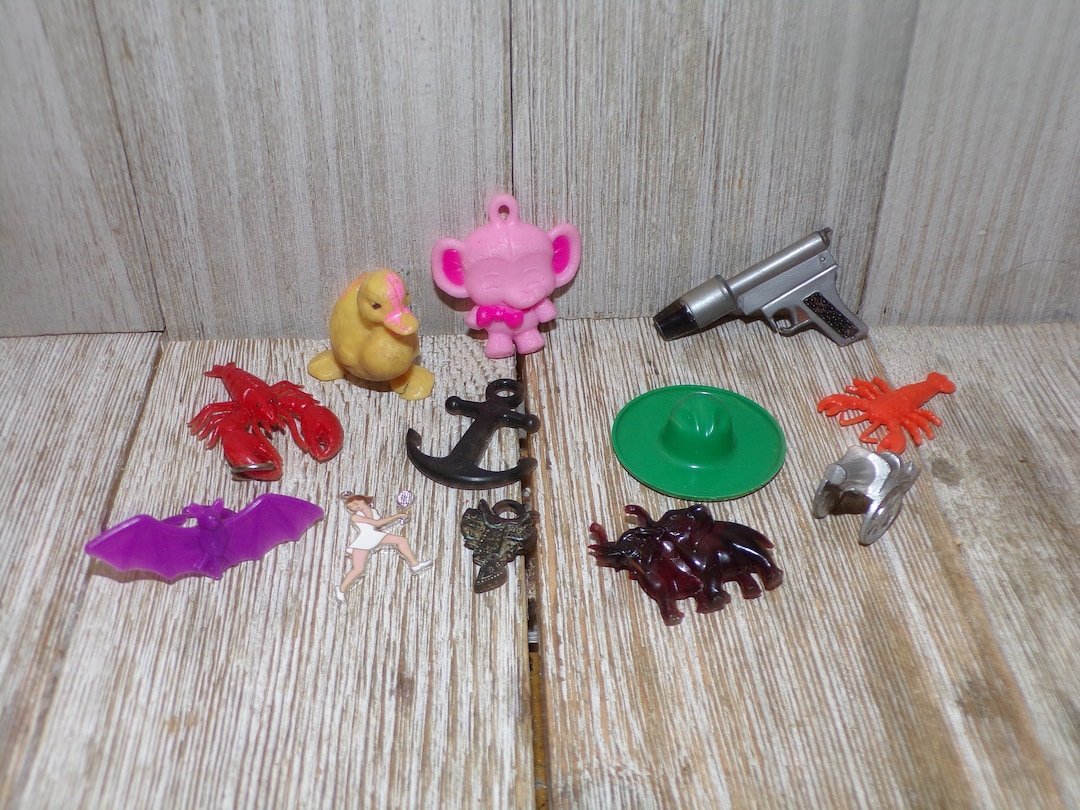 Trinket YOU PICK, Small Trinket Toys, Cake Topper, Mini Toys, Vintage ...