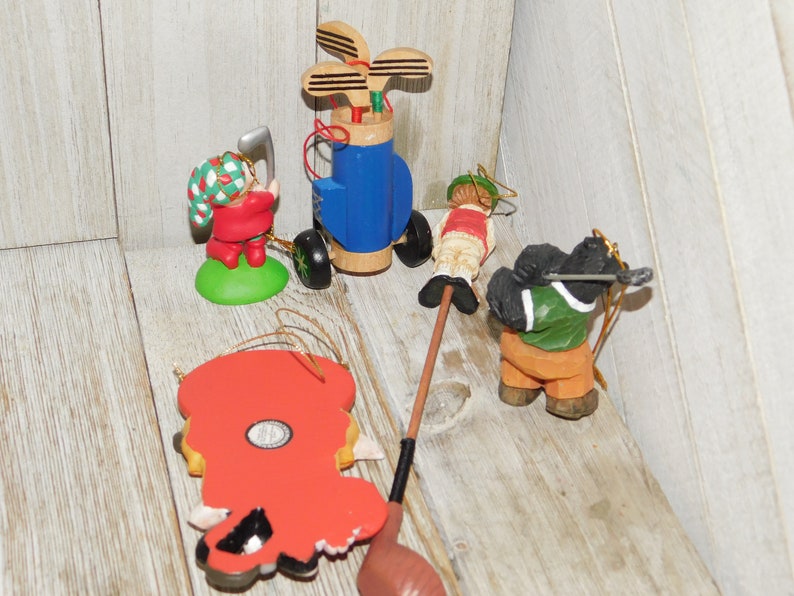 Vintage Golf Decorations Golf Figures Golfing Vintage Home - Etsy