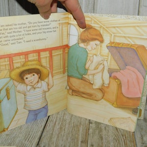 Vintage the Friendly Bunny Golden Book, Hardcover, Vintage Children's ...