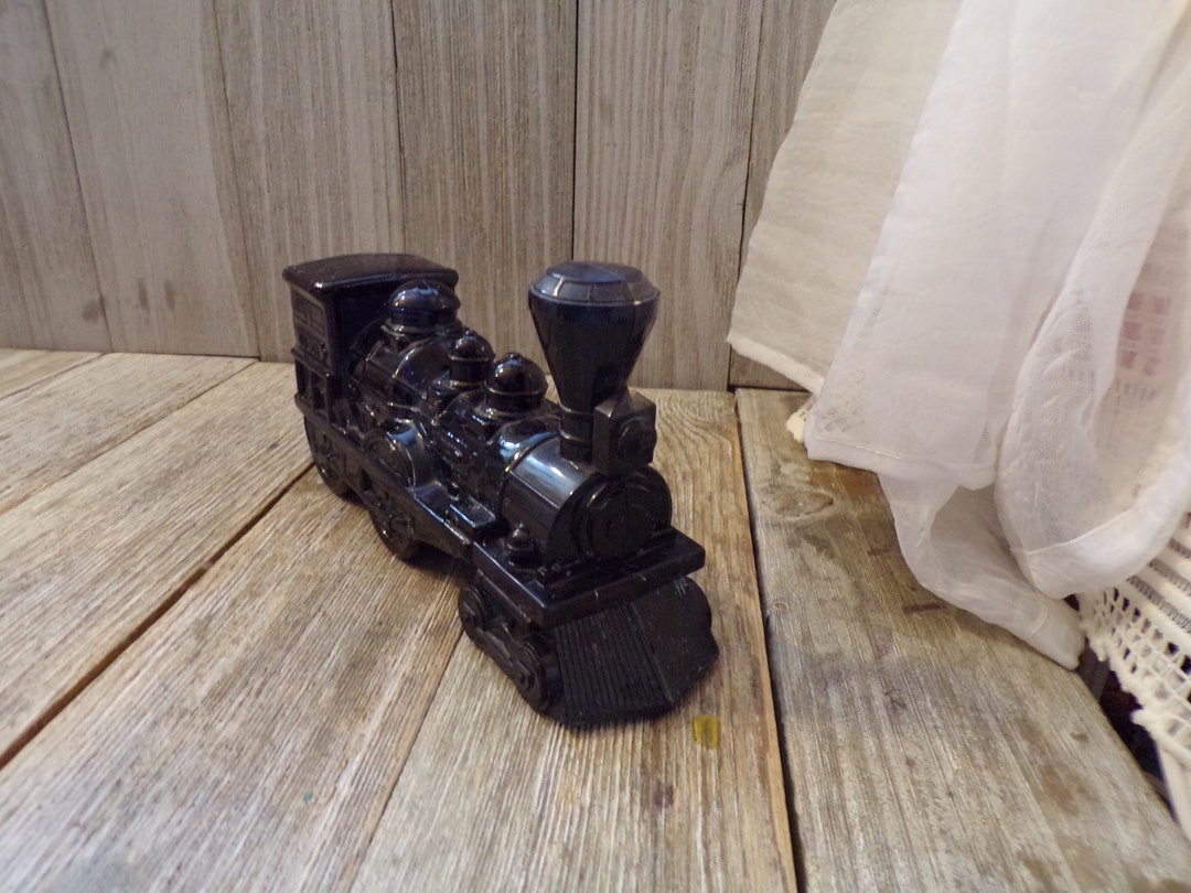 Vtg Avon Train Bottle, Train, EMPTY BOTTLE, Men Cave, Bathroom Decor ...