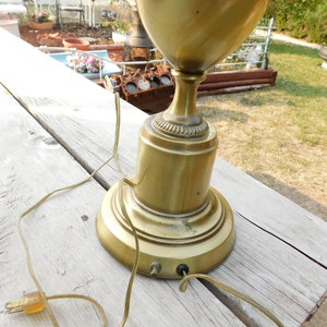 Vintage Tall Torchier Torch Brass Floor Lamp, Vintage Lamp Vintage ...